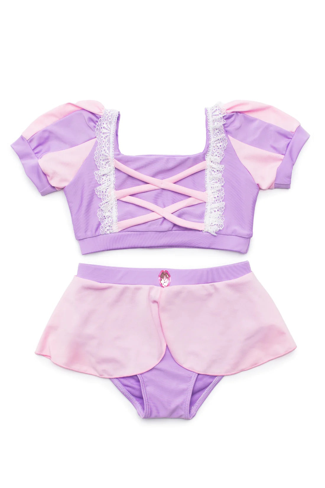 Rapunzel Swim suit – LittleLeahCo