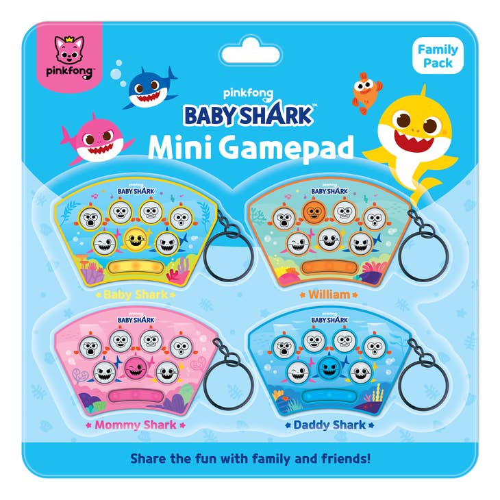 Pinkfong Baby Shark Mini Gamepad (Family Pack) – LittleLeahCo