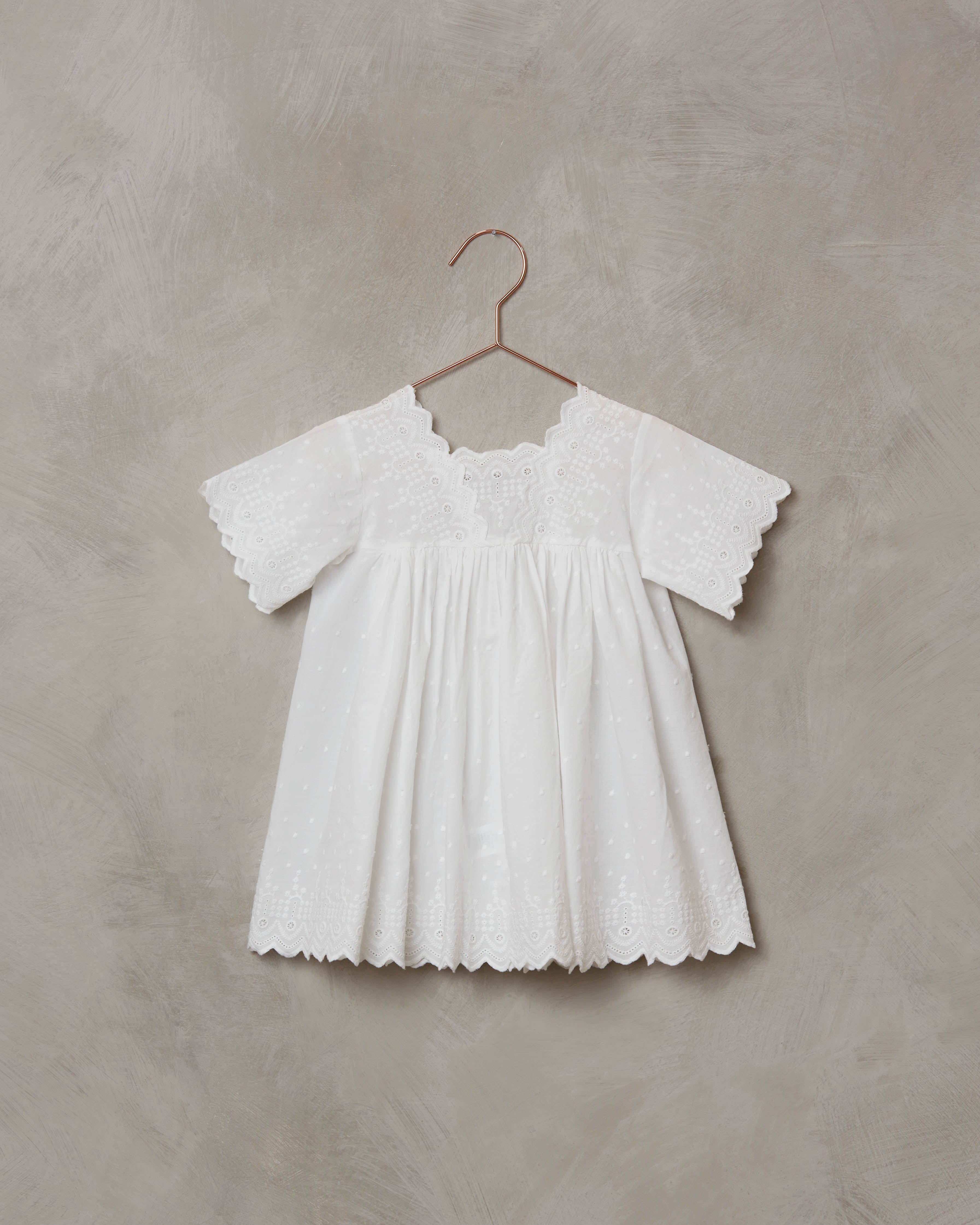 ELEANOR DRESS | WHITE – LittleLeahCo